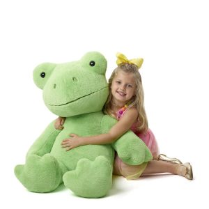 Online Exclusive Giant Spring Green Frog – Build A Bear